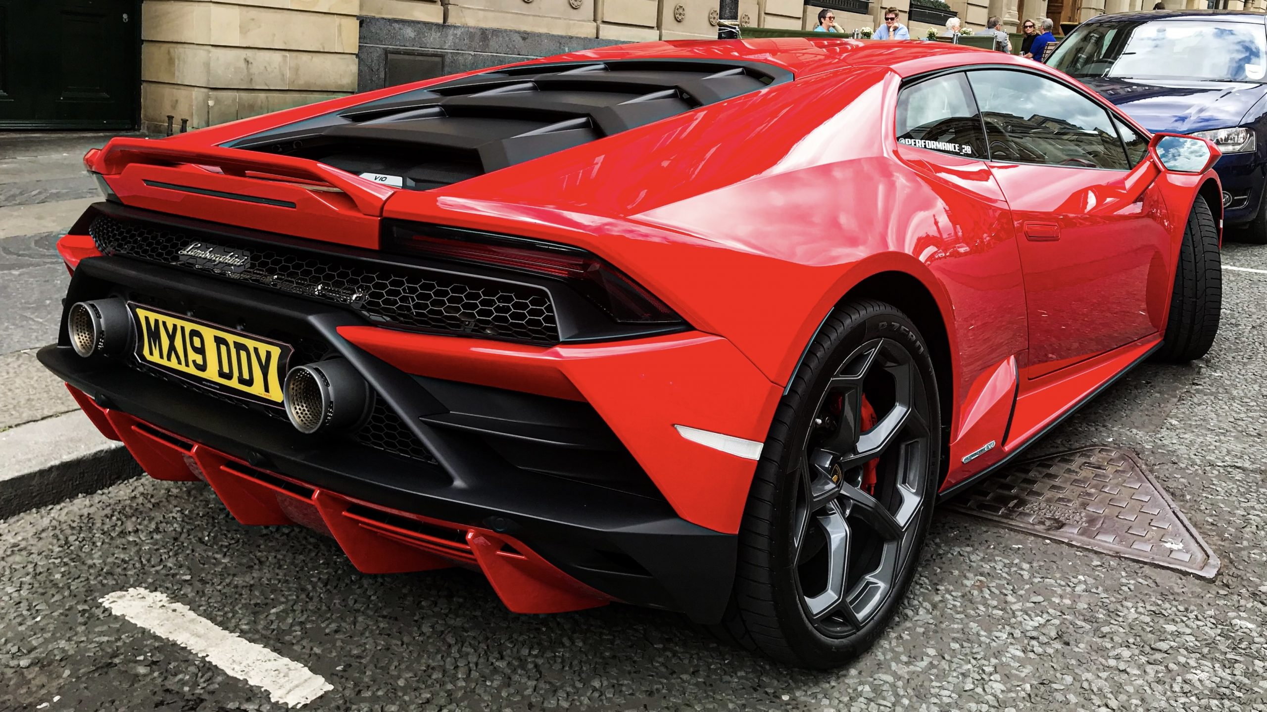 LAMBORGHINI HURACAN EVO Spotted in Newcastle upon Tyne!! *Startup ...